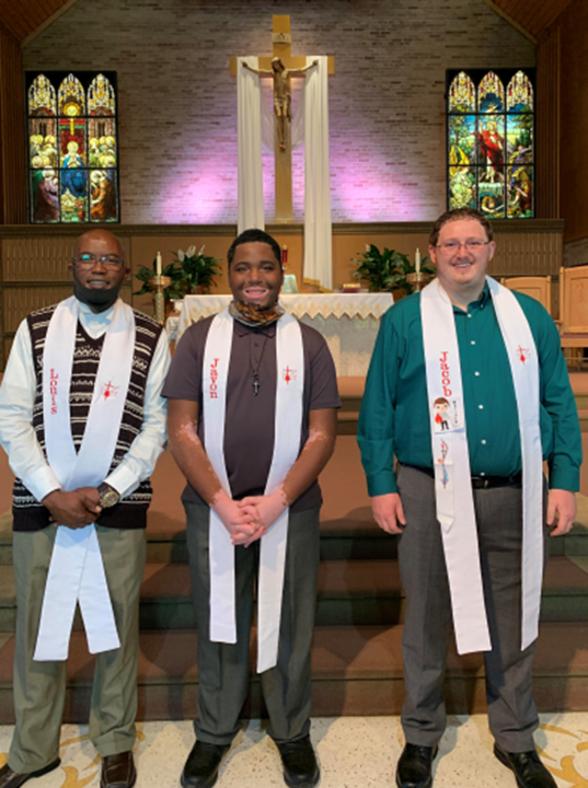 Congratulations to members of Catholic Church!