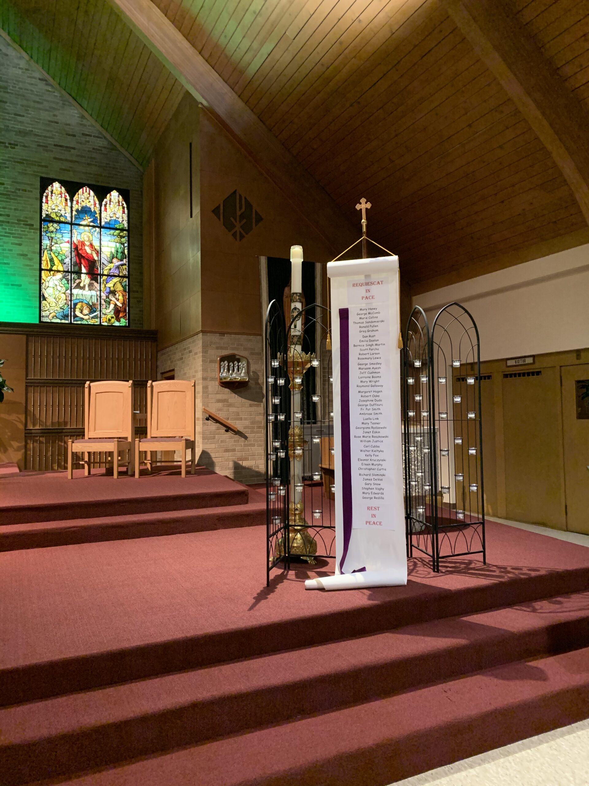 New Carpeting Adds Beauty to our Church