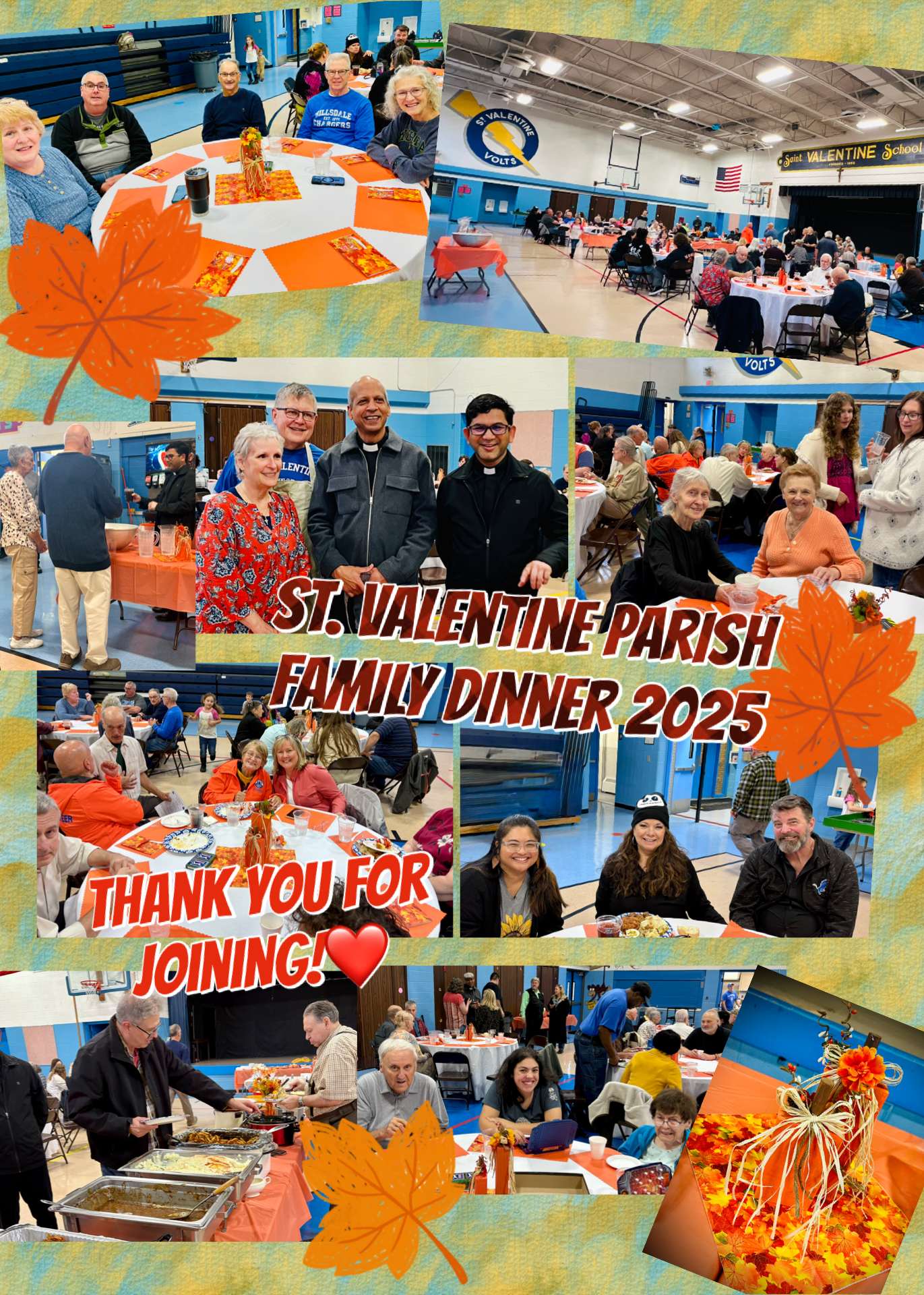 St Valentine Parish Family Dinner 2025